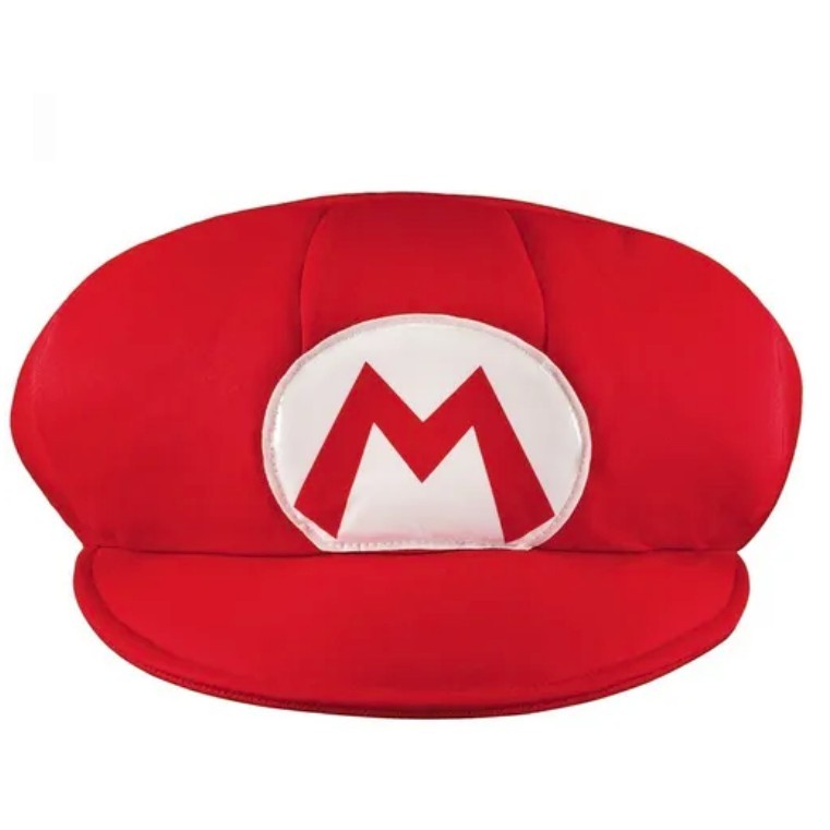 Chapéu Boné Boina Mario Bros Fantasia 20x24cm | Shopee Brasil