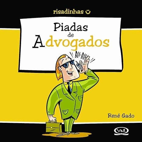 Livro Piadas de advogados, Autor Rene Gado, Editora V&R | Shopee Brasil