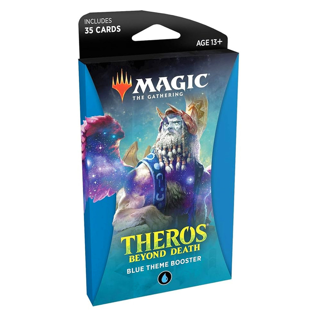 Theme Booster Magic 35 Cards Theros Beyond Death Blue | Shopee Brasil