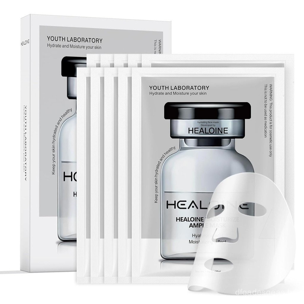 Máscara Facial de Ácido Hialurônico com Niacinamida, Máscara Facial ...