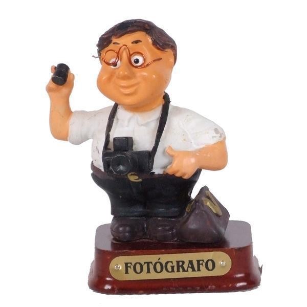 Boneco Profissional Fotografo Miniatura Decoração 8cm | Shopee Brasil