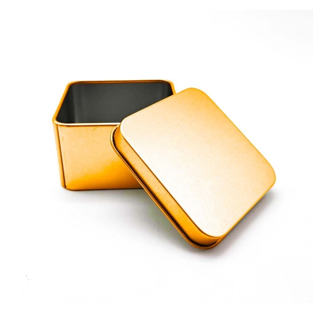 kit 6- 18 Latas Metal Quadrada Lembrancinha De Festa Luxo 6,5x6,5x4 ...