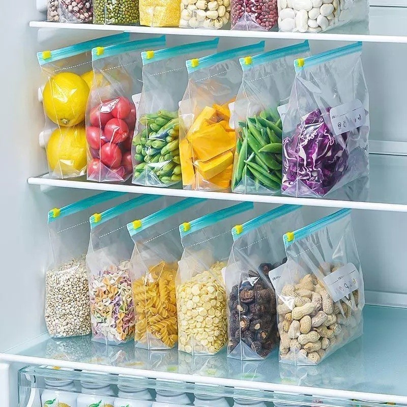 Kit 20 Sacos Herméticos Para Armazenar Alimentos Reutilizável ...