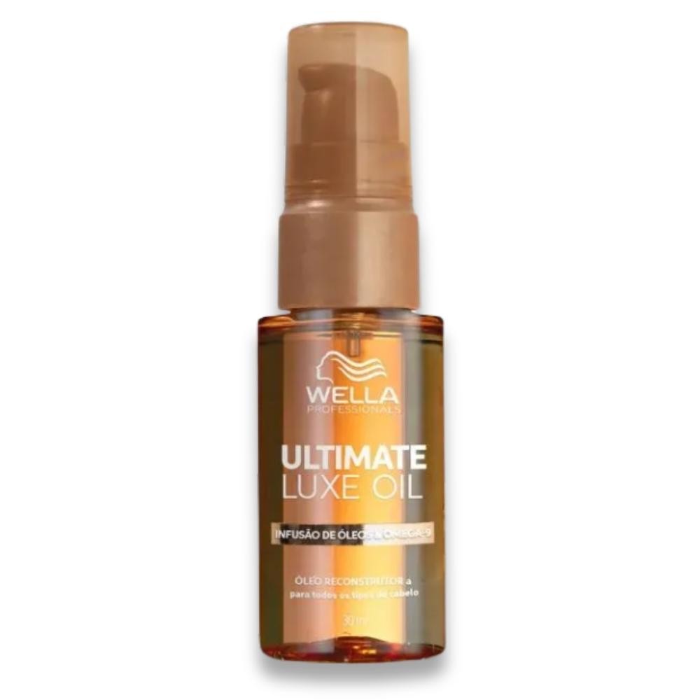 Óleo Wella Ultimate Luxe Oil 30ml - Reconstrução Instantânea | Shopee ...