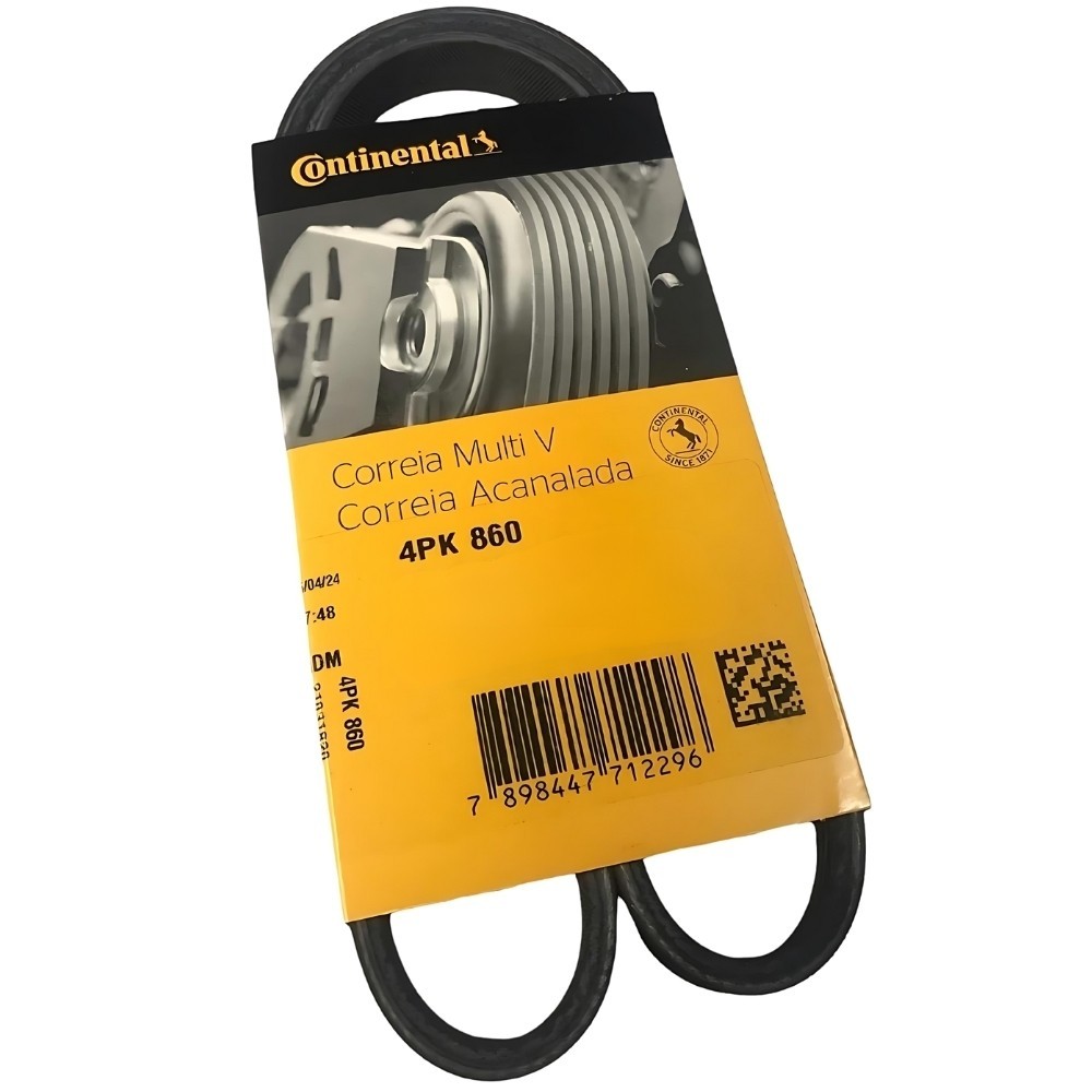 CORREIA ALTERNADOR TOYOTA COROLLA FIELDER JAC J2 J3 4PK860 | Shopee Brasil