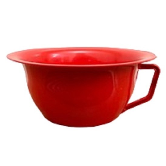 Penico Pinico Urinol em Plástico VERMELHO para Urinar - Adulto e Idoso ...