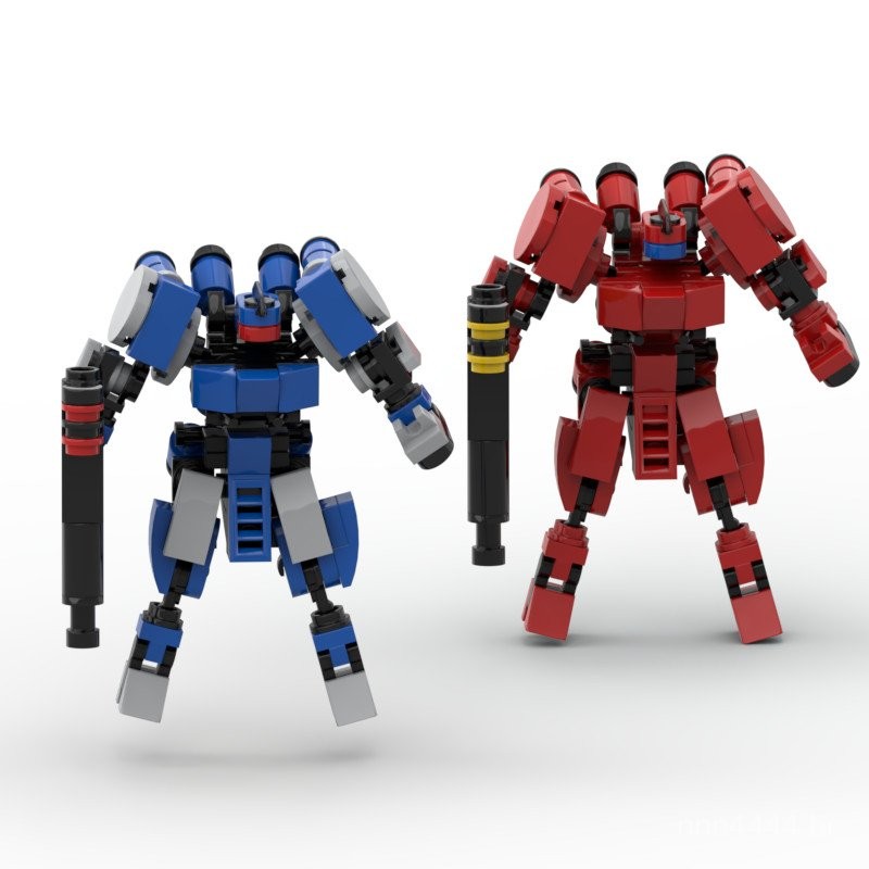 A Última Sombra do Jazz Mechaning Robot Moc Block montado com um ...