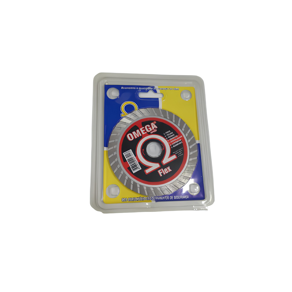 DISCO DE CORTE DIAMANTADO TURBO OMEGA FLEX | Shopee Brasil