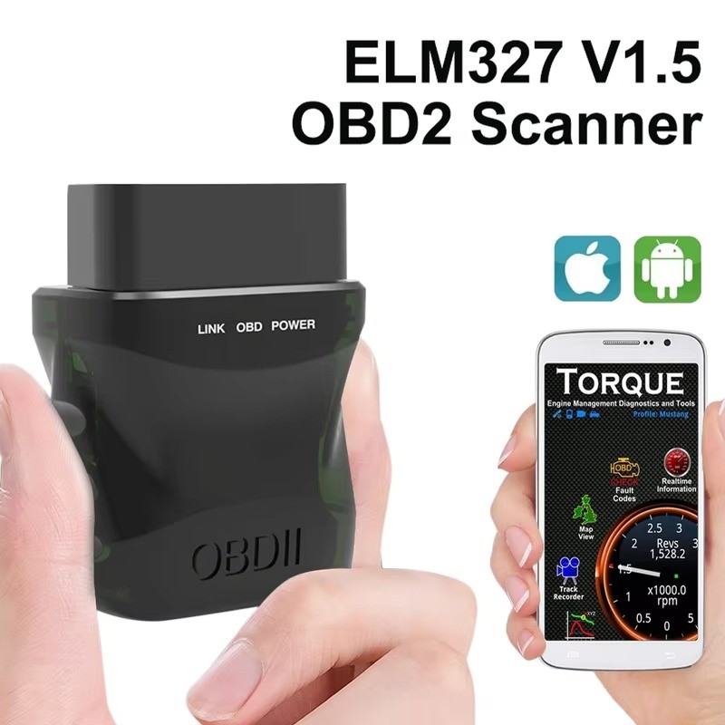 ELM327 V1.5 OBD2 Scanner Bluetooth 4.0 OBD2 Ferramenta De Diagnóstico Do Carro OBDII Leitor ...