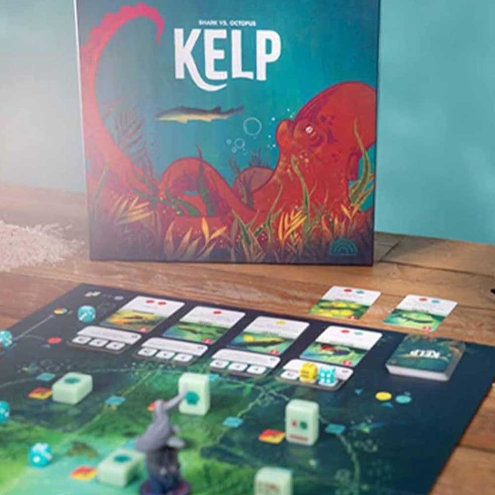 KELP Board Game Shark vs Octopus,Hide and Seek Meets Bluffing and ...