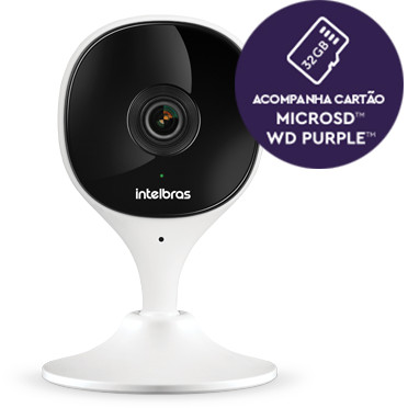 CAMERA MIBO INFRA IMX WIFI FULL HD C/ CARTAO 32GB INTELBRAS | Shopee Brasil