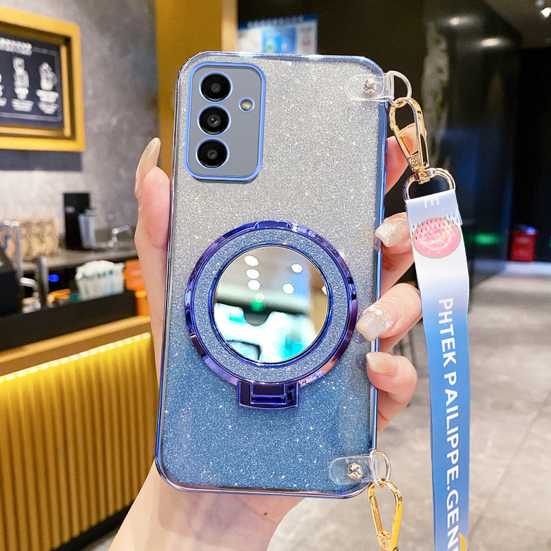 Capa Para Samsung Galaxy A55 A35 A25 A54 A34 A56 A16 5G A15 A14 A13 4G 5G A24 A04S 4G Círculo ...