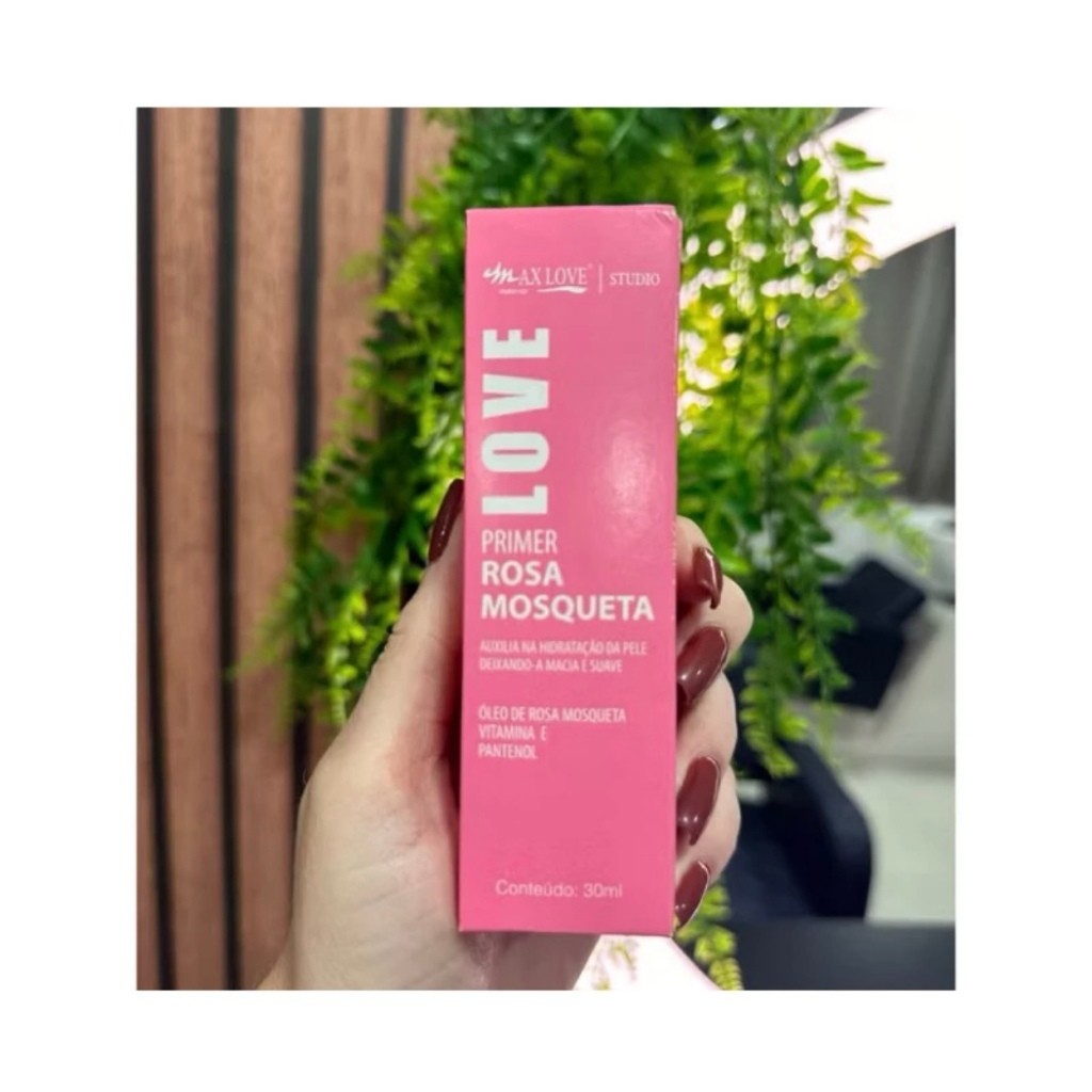 Primer Facial Rosa Mosqueta - Max Love | Shopee Brasil
