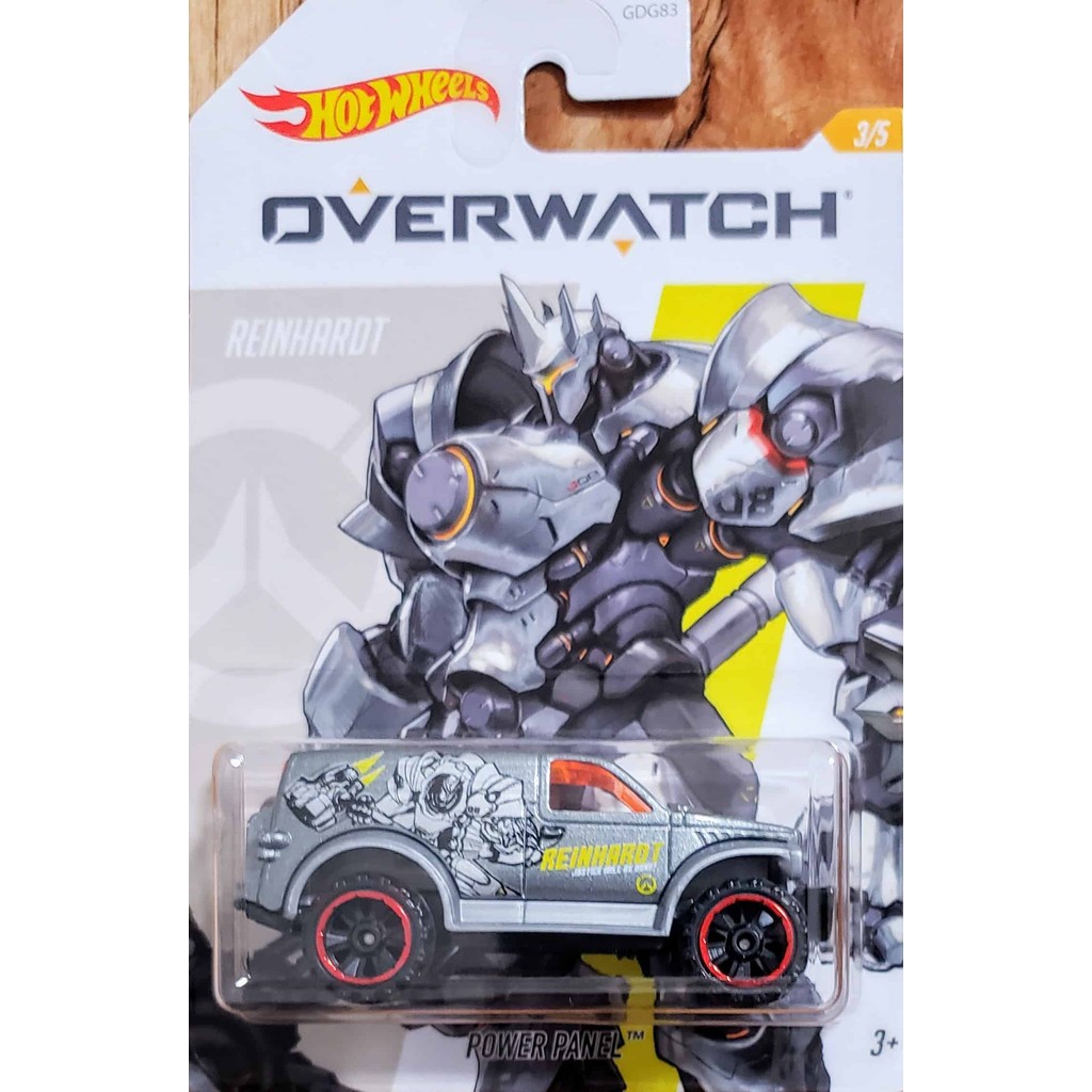 Hot Wheels Entertainment - Overwatch Reinhardt Power Panel | Shopee Brasil