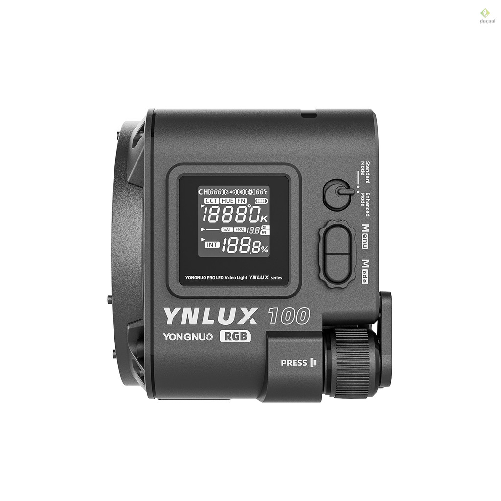 YONGNUO YNLUX100RGB 120W Luz Fotográfica Bicolor De Vídeo RGB Colorida ...