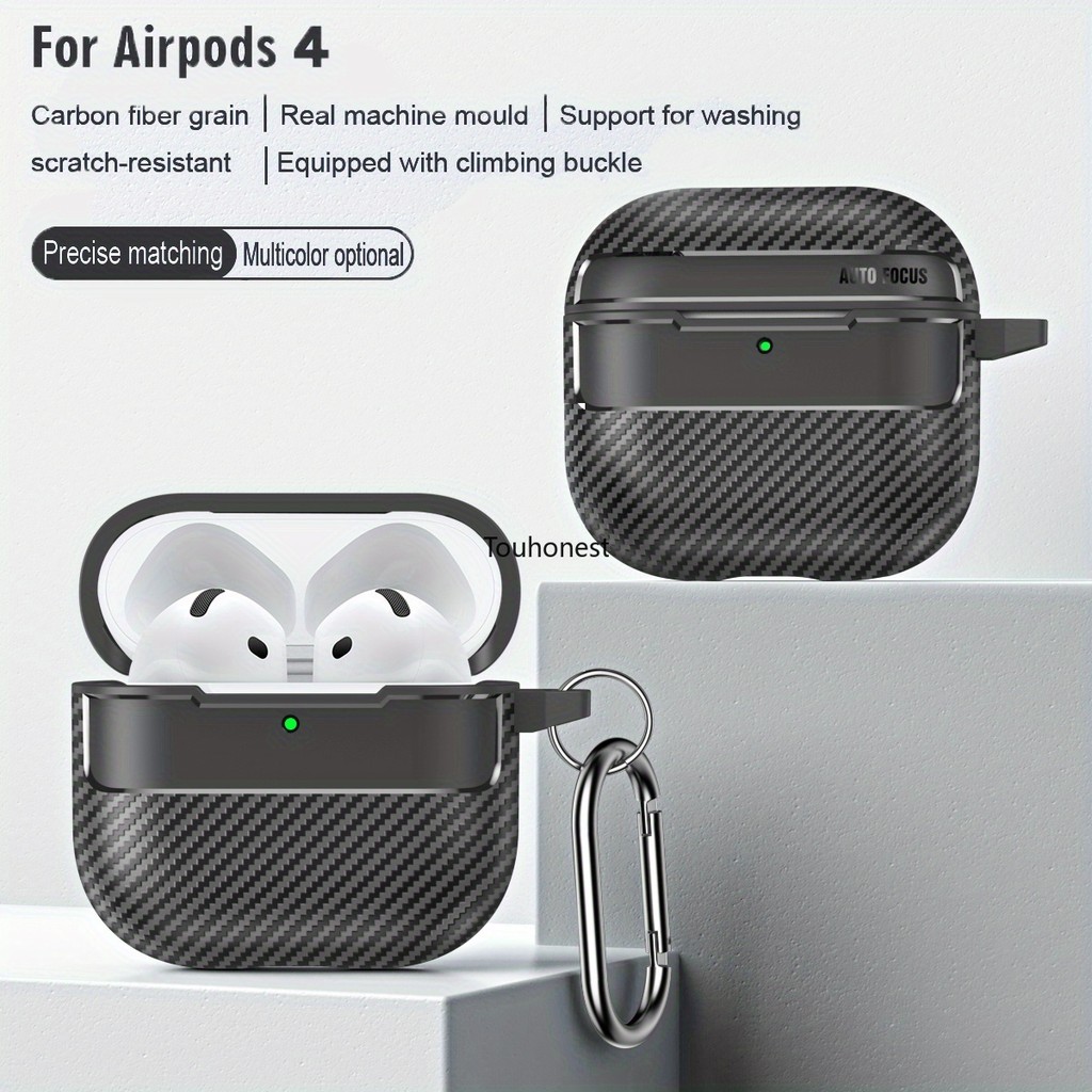Capa TPU Armor À Prova De Choque Para AirPods Pro3 4 ANC Pro De Nível ...