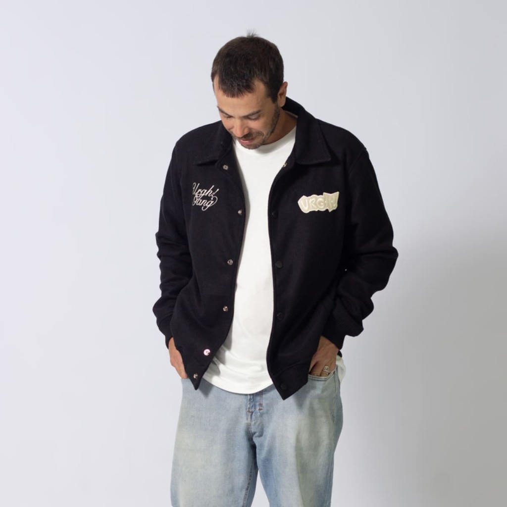 Jaqueta Urgh Varsity Gang Masculina | Shopee Brasil