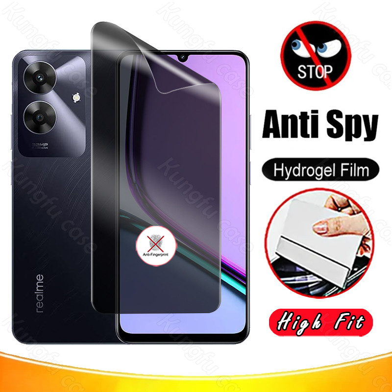 1-3 PCS Película Protetora De Privacidade Para Realme Note 60 50 ...
