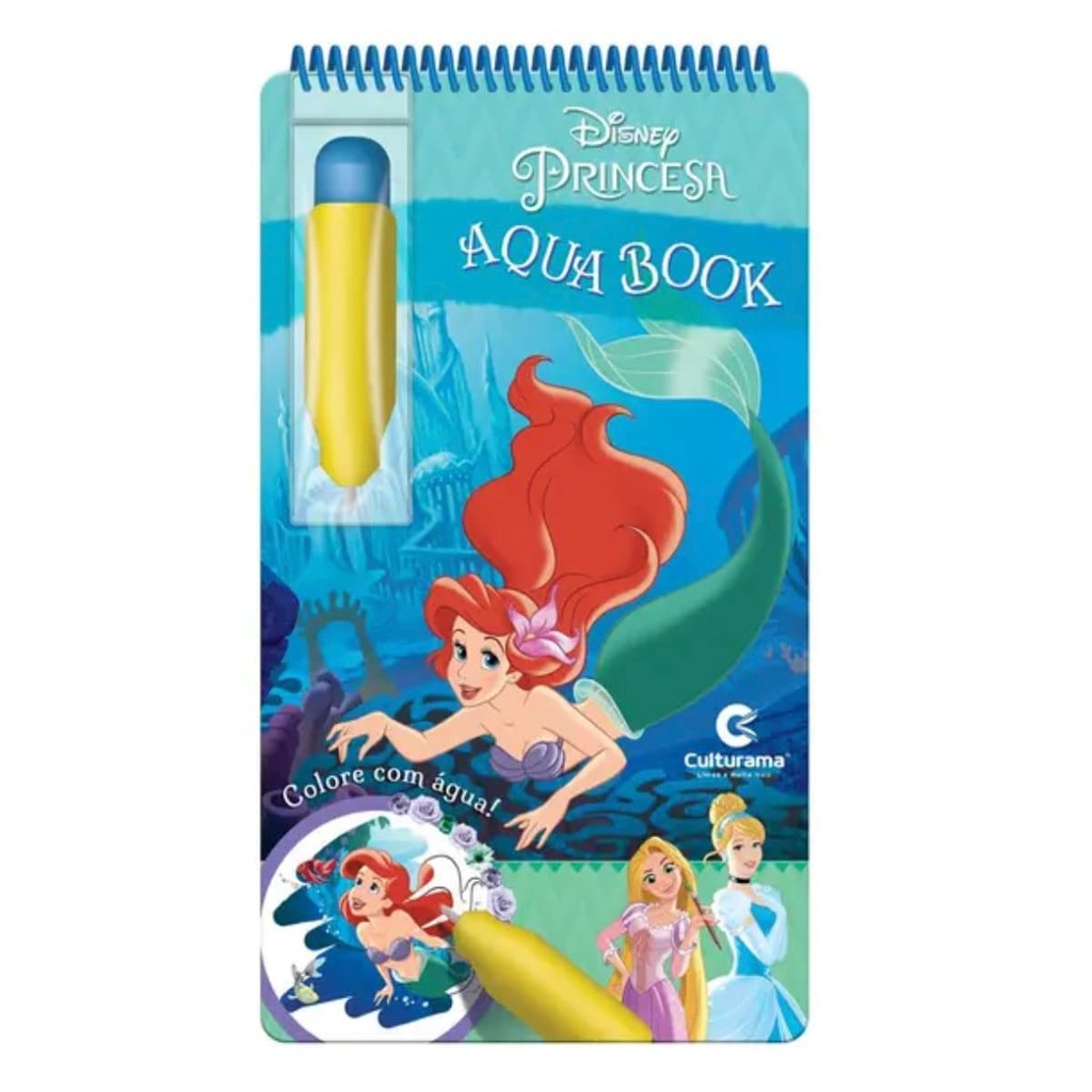 Aqua Book - Princesa - Culturama | Shopee Brasil