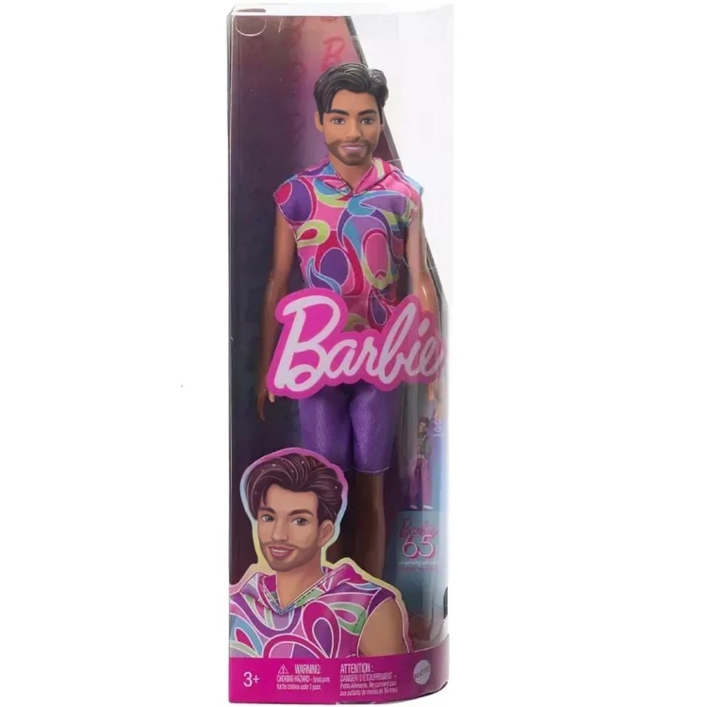Boneco Barbie Ken Fashionista 227 Moreno Topete Dwk44 Mattel | Shopee ...
