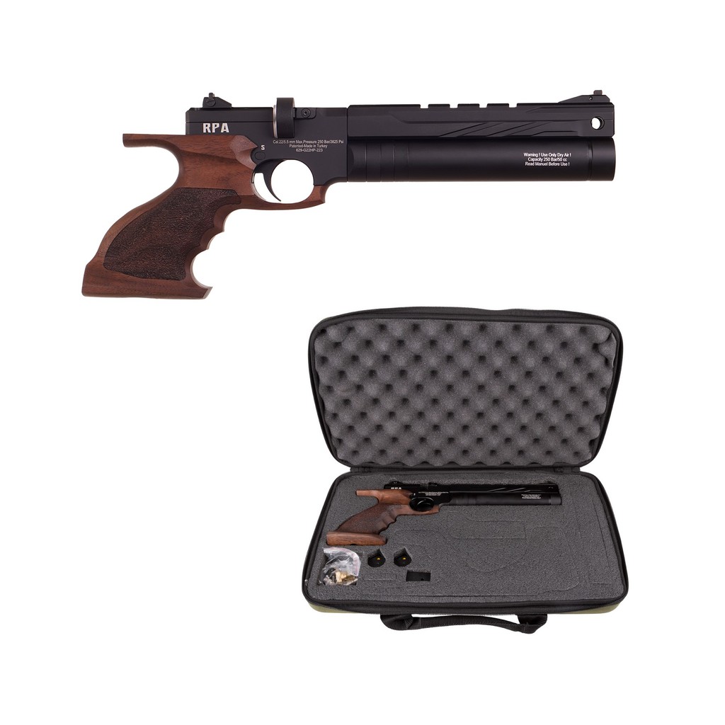 PISTOLA PCP REXIMEX RPA AIR RIFLE 4.5MM – COM CASE | Shopee Brasil