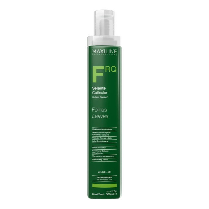 Maxiline Folhas Selante Cuticular Profissional 300ml | Shopee Brasil