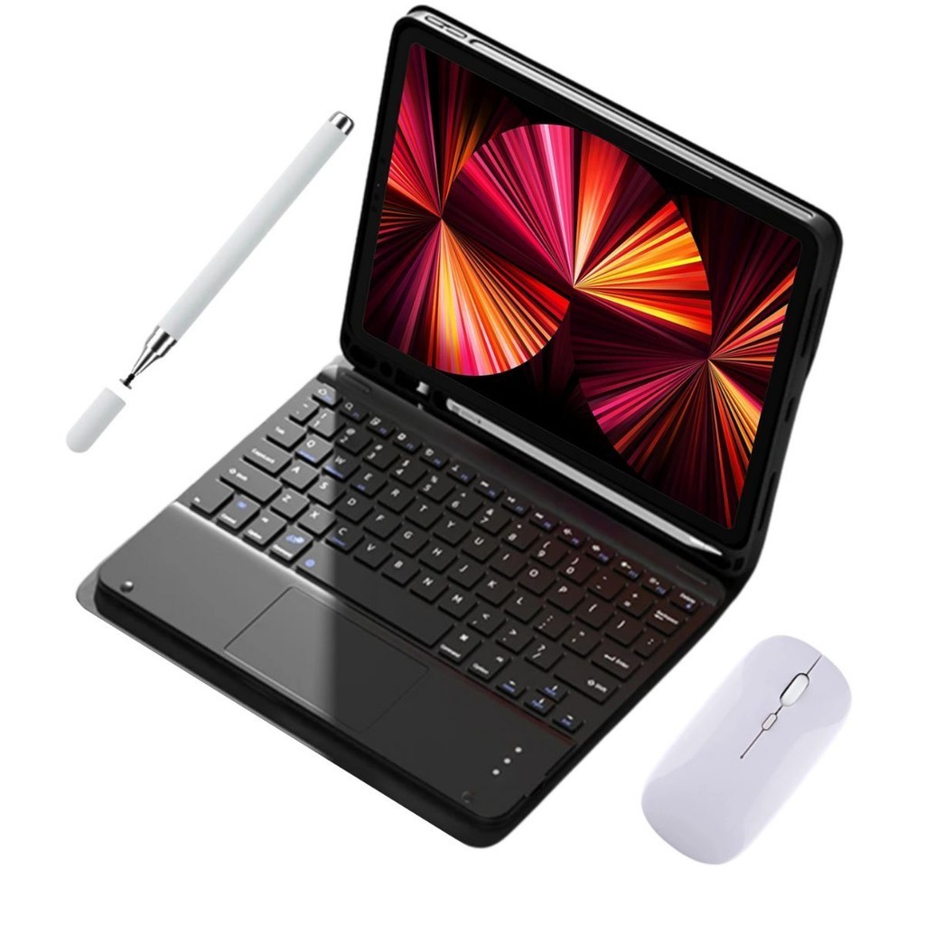 Capa Com Teclado + Mouse E Caneta Para iPad Pro 11 Polegadas | Shopee ...