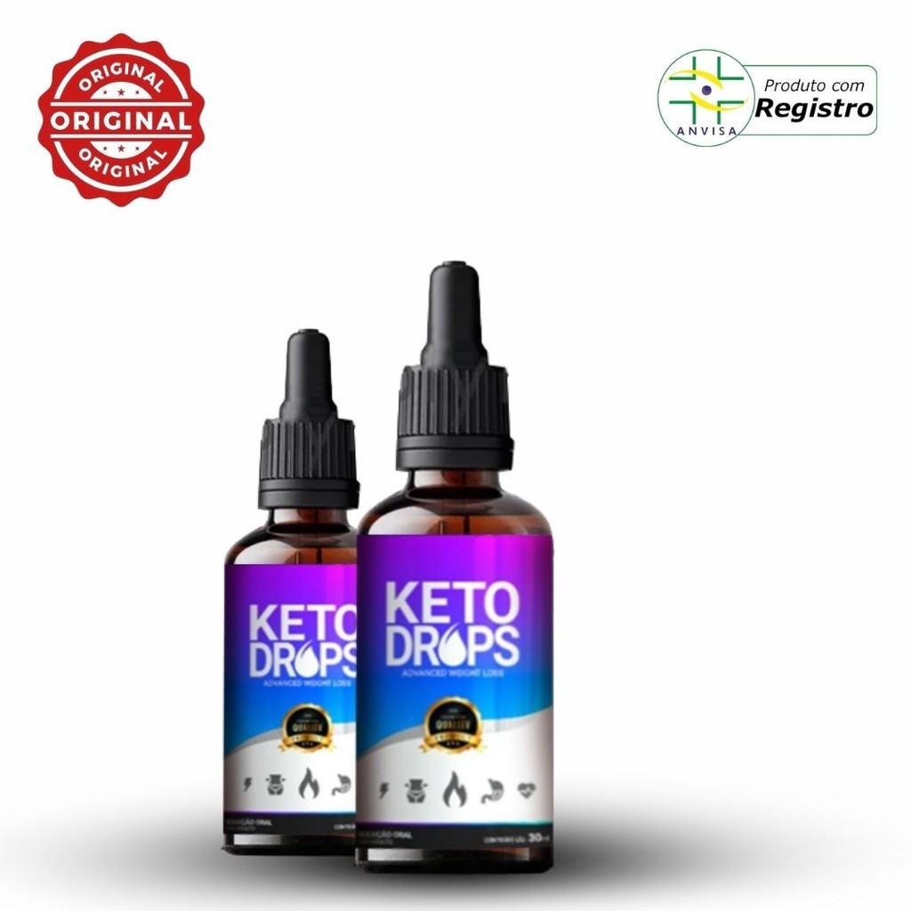 2 Keto Drops Original 30ml gotas | Shopee Brasil