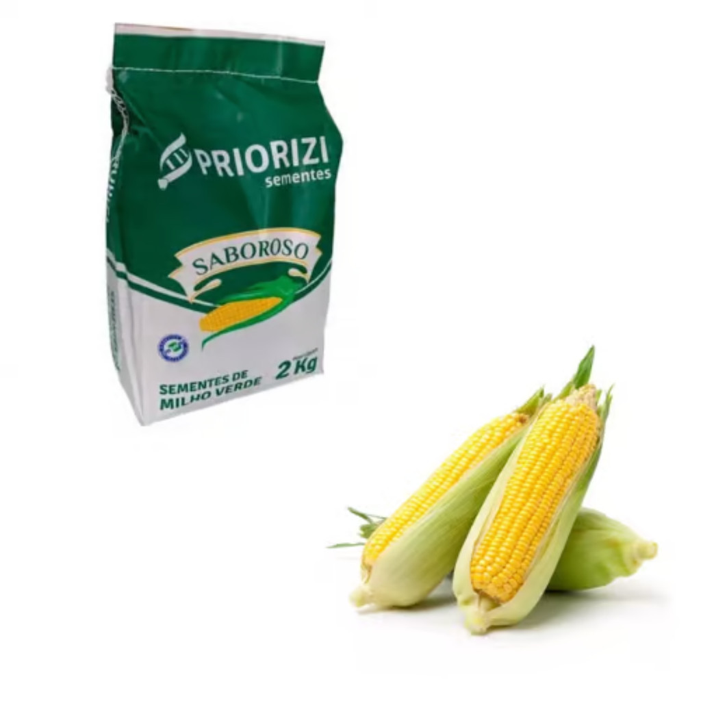 Semente de Milho Híbrido P/ Milho Verde PR 3350 Saboroso, Milho doce ...
