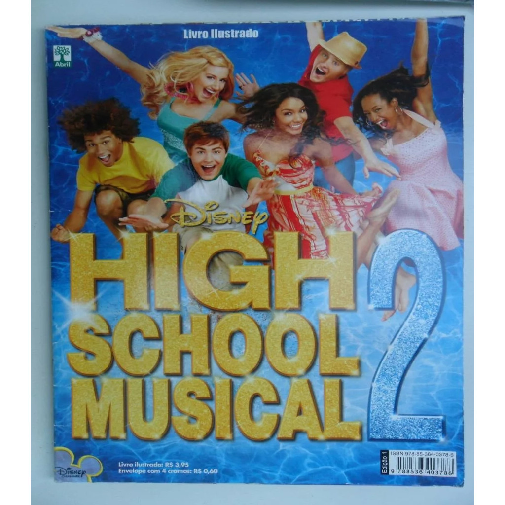 Álbum High School Musical 2 - Vazio autor - | Shopee Brasil
