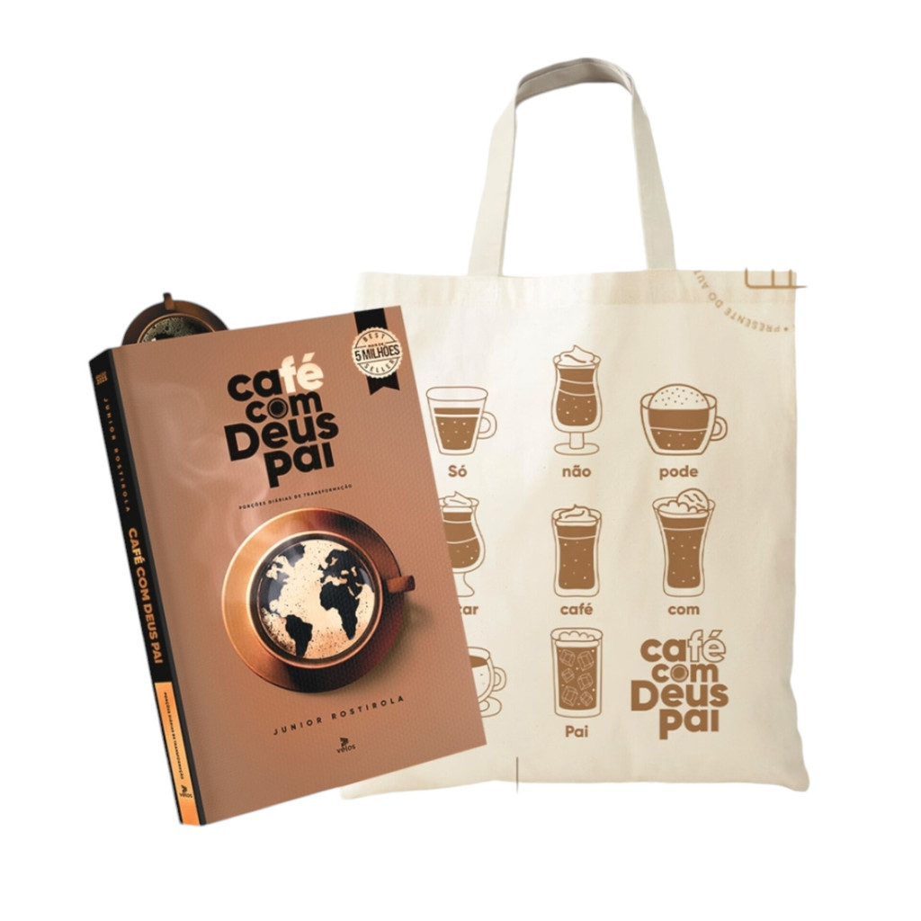 Café com Deus Pai 2025 e Bag personalizada café com Deus Pai - Júnior ...