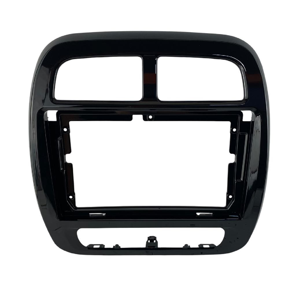 Moldura Painel Central Multimidia 9 Polegadas Renault Kwid 2022 a 2024 Black Piano | Shopee Brasil