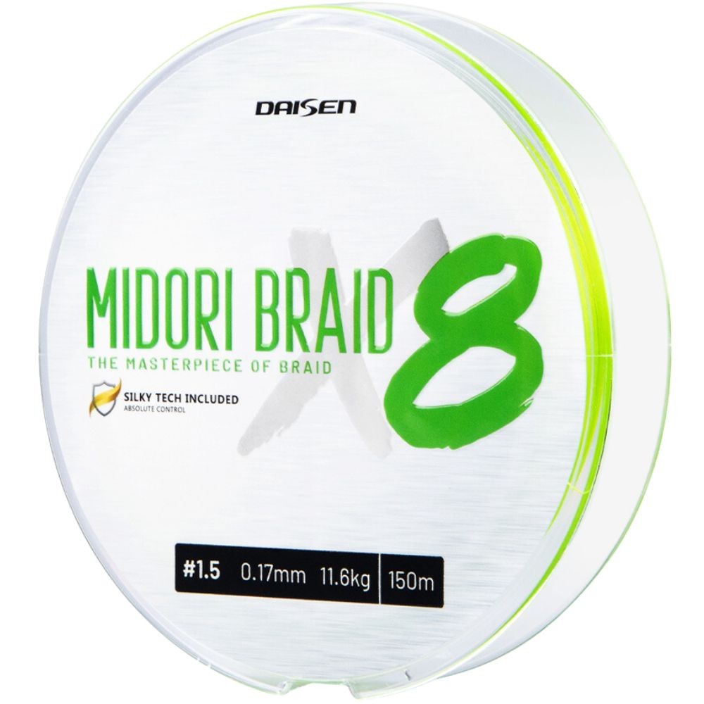 Linha Daisen Multifilamento Midori 8X 150m | Shopee Brasil