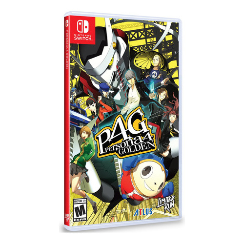 Persona 4 Golden Nintendo Switch Limited Run Shopee Brasil