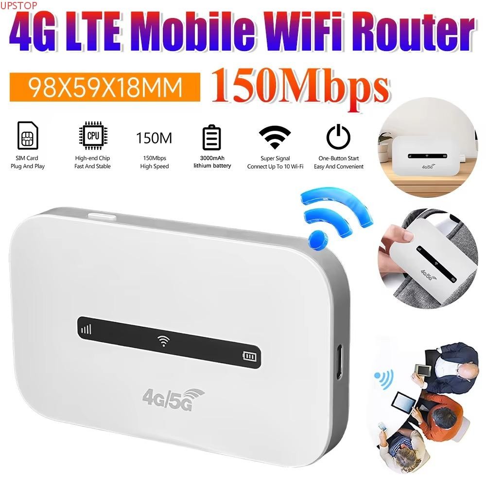 Roteador Hotspot UPSTOP 4G LTE , WiFi De Bolso 3000mAh 150Mbps , Ponto ...