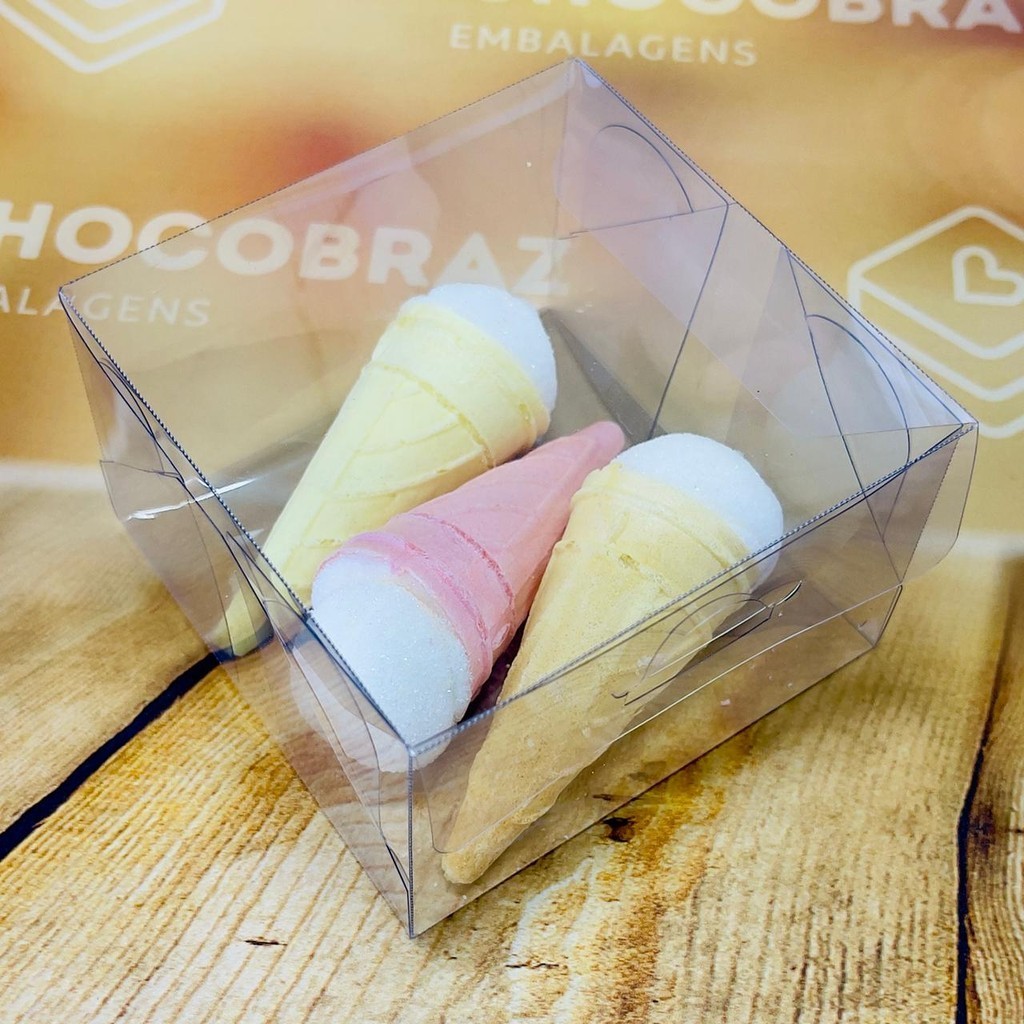 10~50 CAIXA CRISTAL ACETATO 8X8X5 ID5282 (IDEIA) ESSENCIAL | Shopee Brasil