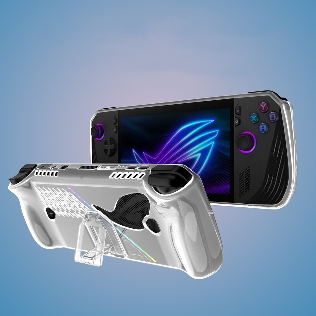 Capa Protetora Para O Rog Ally X Com Suporte Chute , TPU Dobrável ...