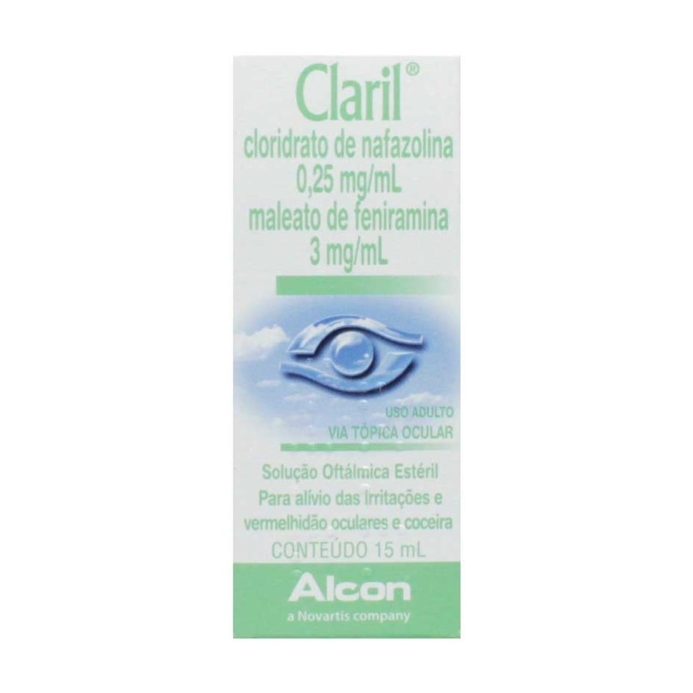 Claril 0,25mg + 3mg Solucao Oftalmica 15ml | Shopee Brasil