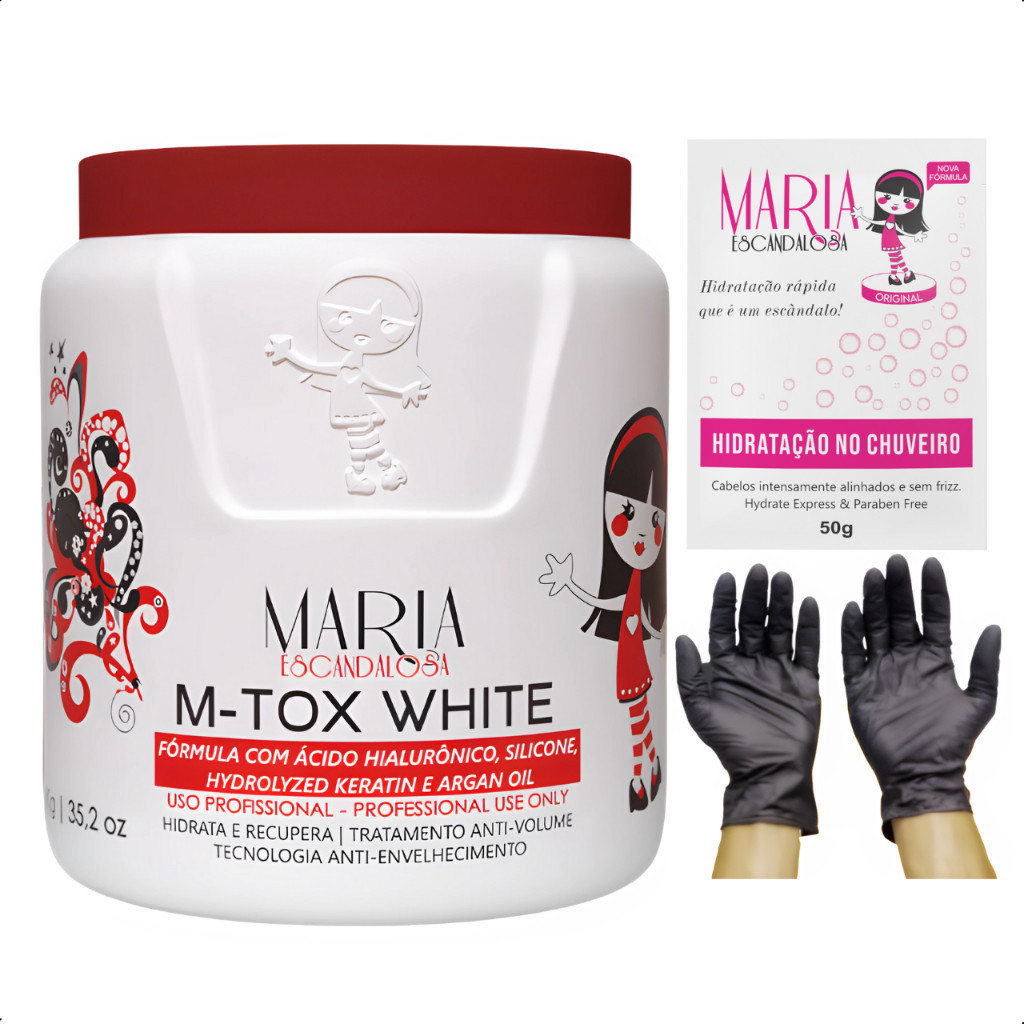 Maria Escandalosa Botox White 1Kg | Shopee Brasil