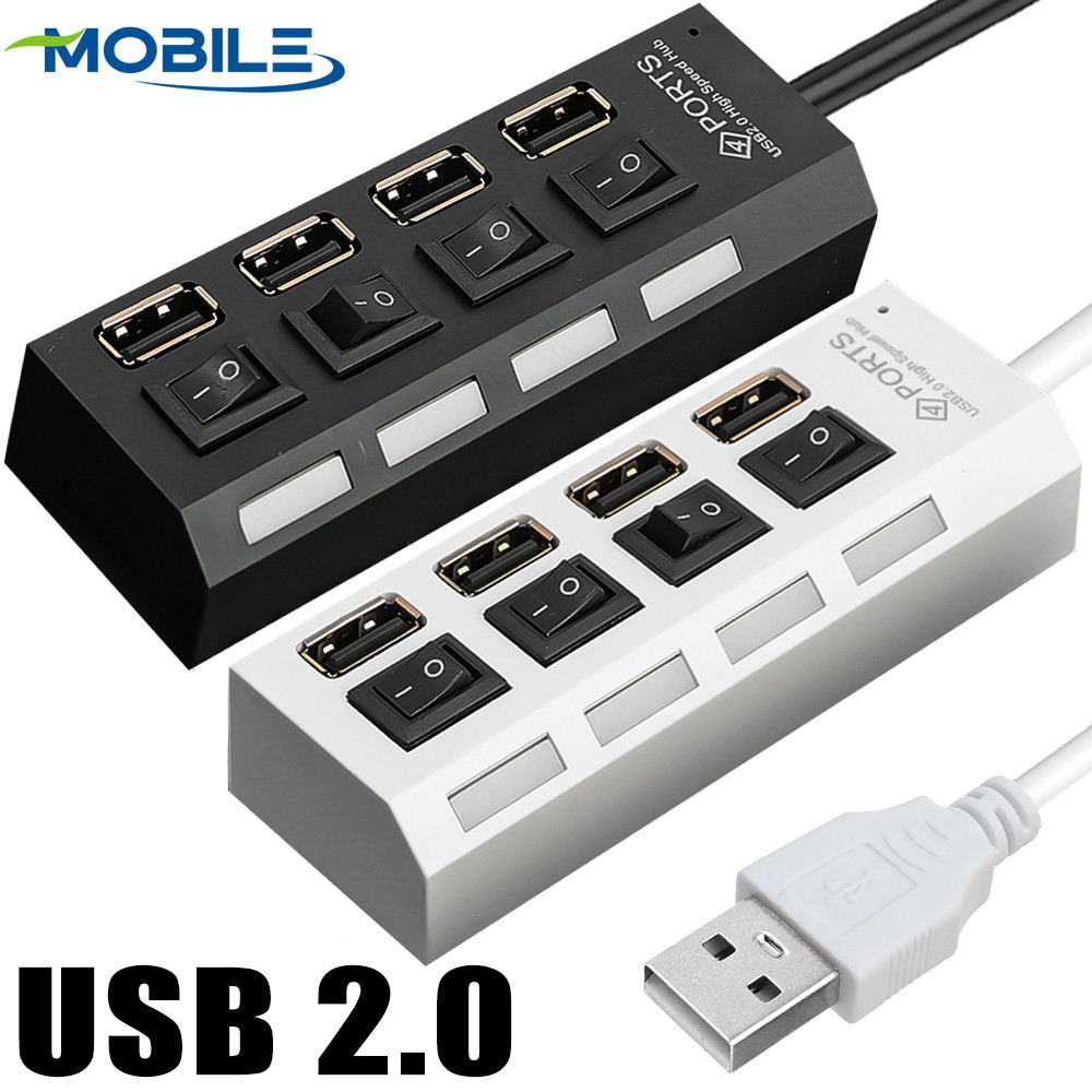 Divisor De 4 Portas Hub Splitter-Tomada De Disco U Para Notebook ...