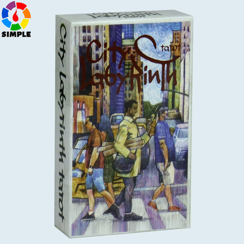 City Labyrinth Tarot Deck Cards is about life in New York in the early ...