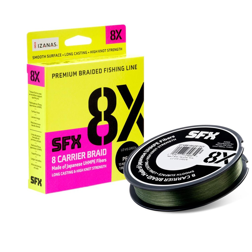 Linha Multifilamento SFX 8X 270mts 0.285mm 49,06lb Verde - Sufix | Shopee Brasil