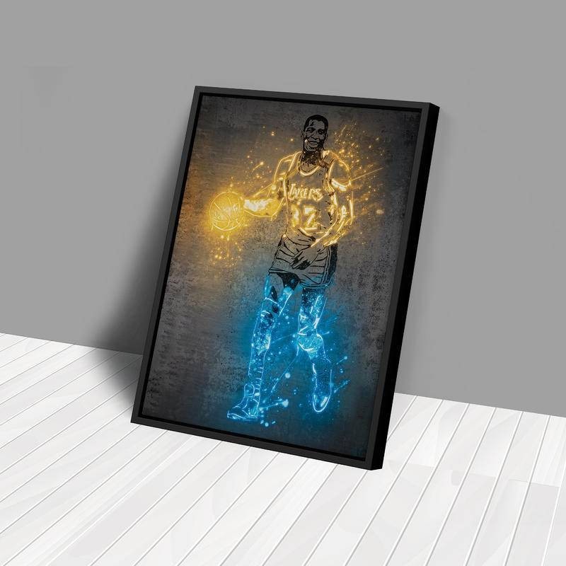 Magic Johnson Transformando A Corte Com Visão Inigualável E Carisma Sem ...