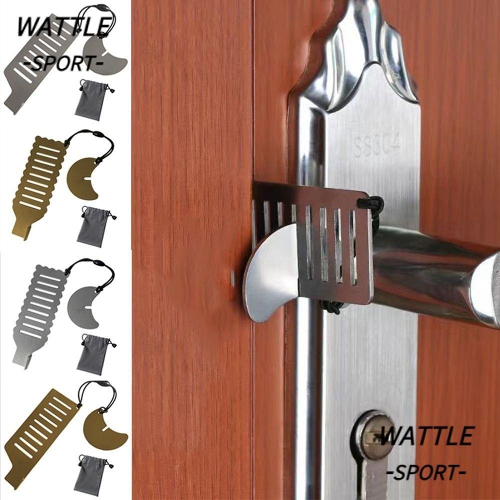 Porta Lock, Metal Anti-Thury Segurança Lock, portátil Sem Buracos ...