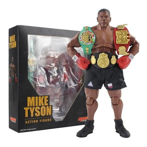 Action Figure Mike Tyson Boxeador Boneco Articulado | Shopee Brasil