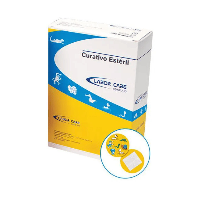 CURATIVO CURE AID INFANTIL COM 500 (PP) | Shopee Brasil