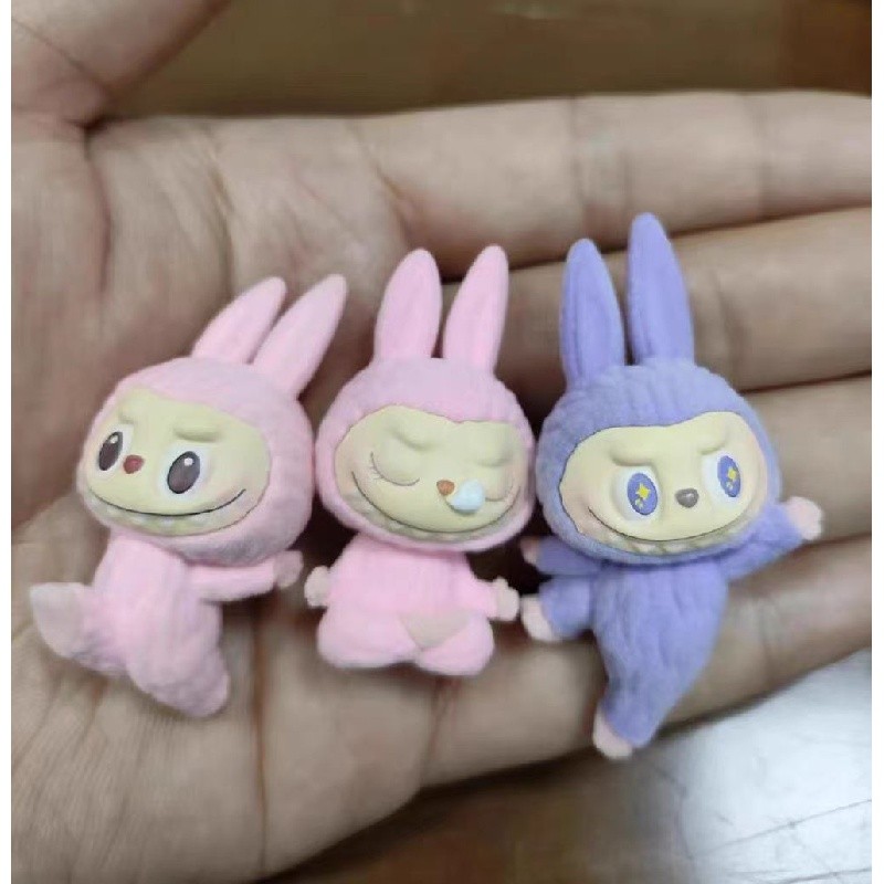 Feito à mão criativo Yoga labubu os MOMSTERS presente Yoga labubu ...