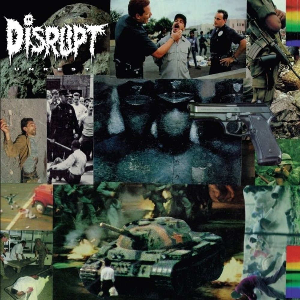 Disrupt - Unrest (Crust Punk, Relapse Records, 1992, LP verde ...