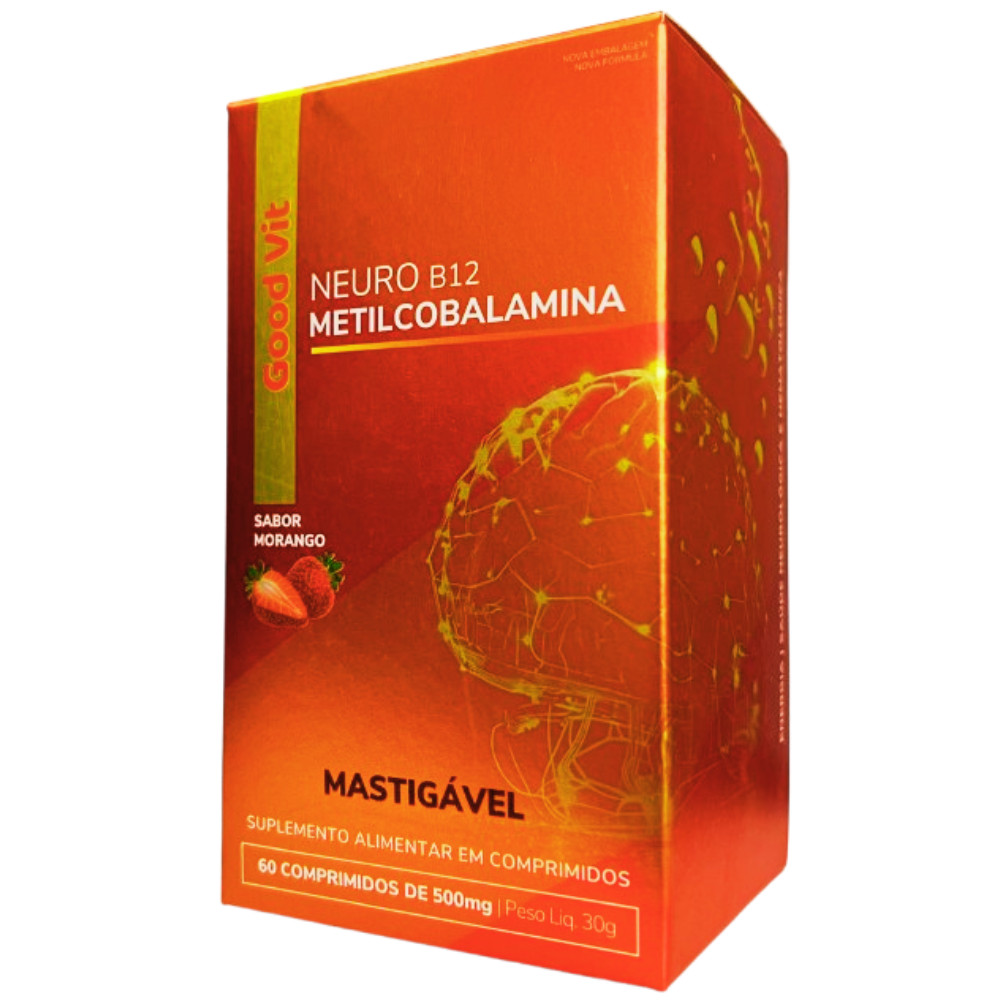 Neuro B12 Metilcobalamina Nervos 60 Comprimidos Good Vit | Shopee Brasil