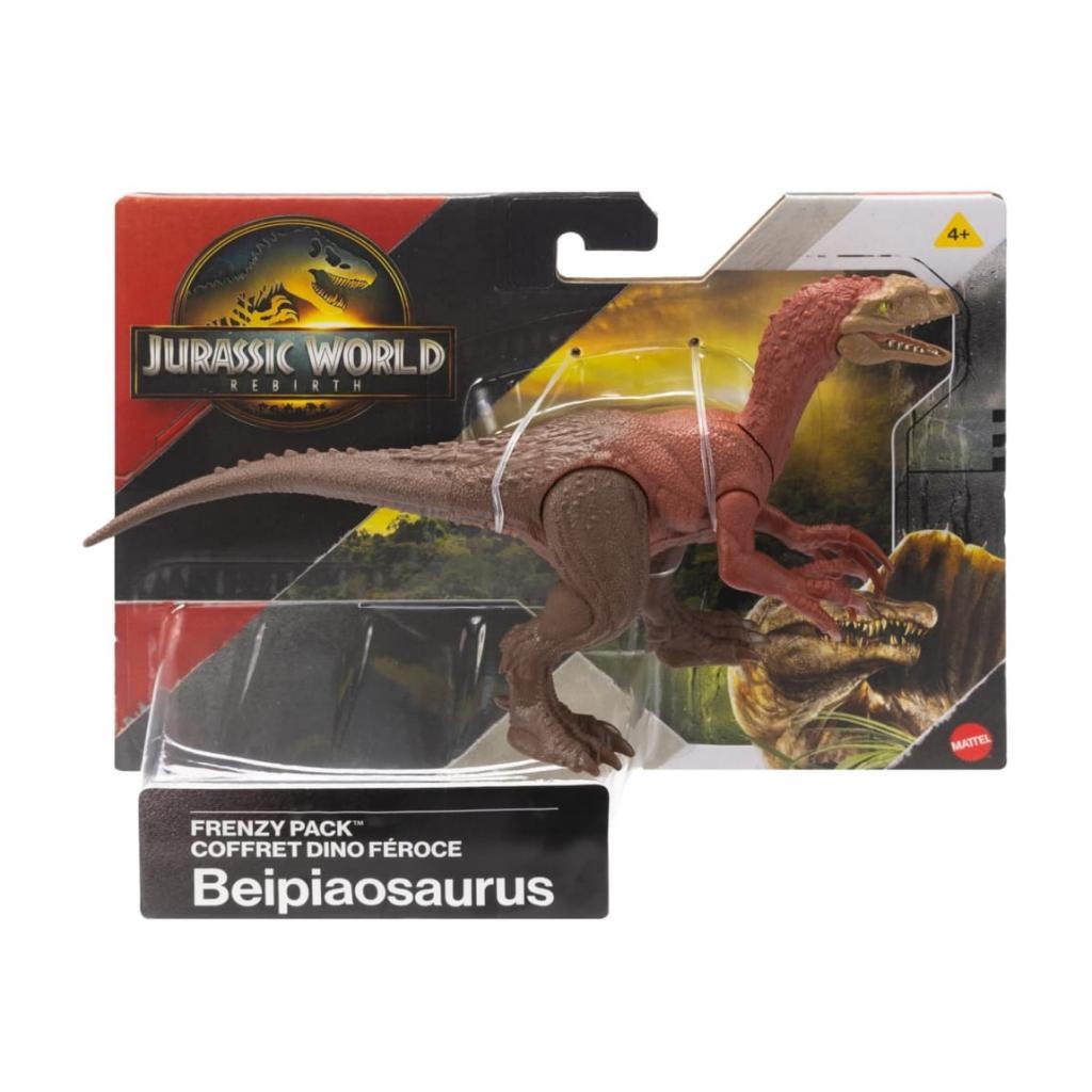 Beipiaosaurus Jurassic World Rebirth - Mattel JGB72-JGB74 | Shopee Brasil